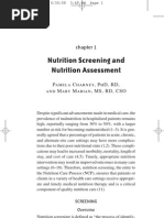 PG-SGA Nutritional Assessment Form | PDF | Eating | Malnutrition