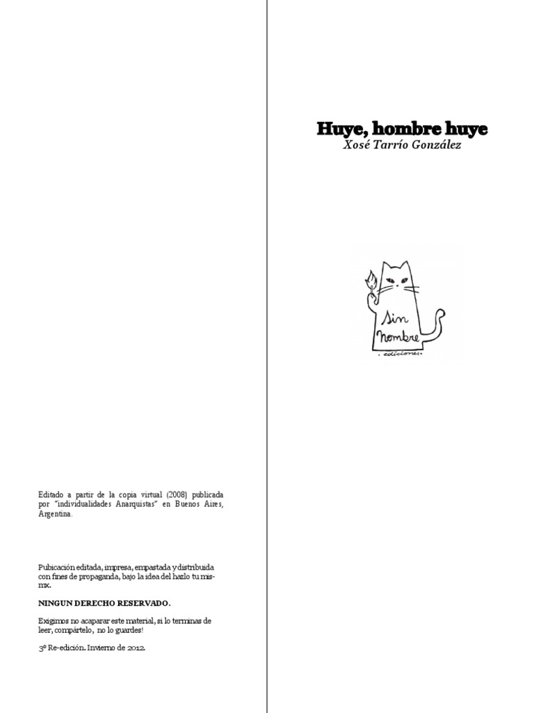 Huye Hombre Huye | PDF | Prisión | Libertad