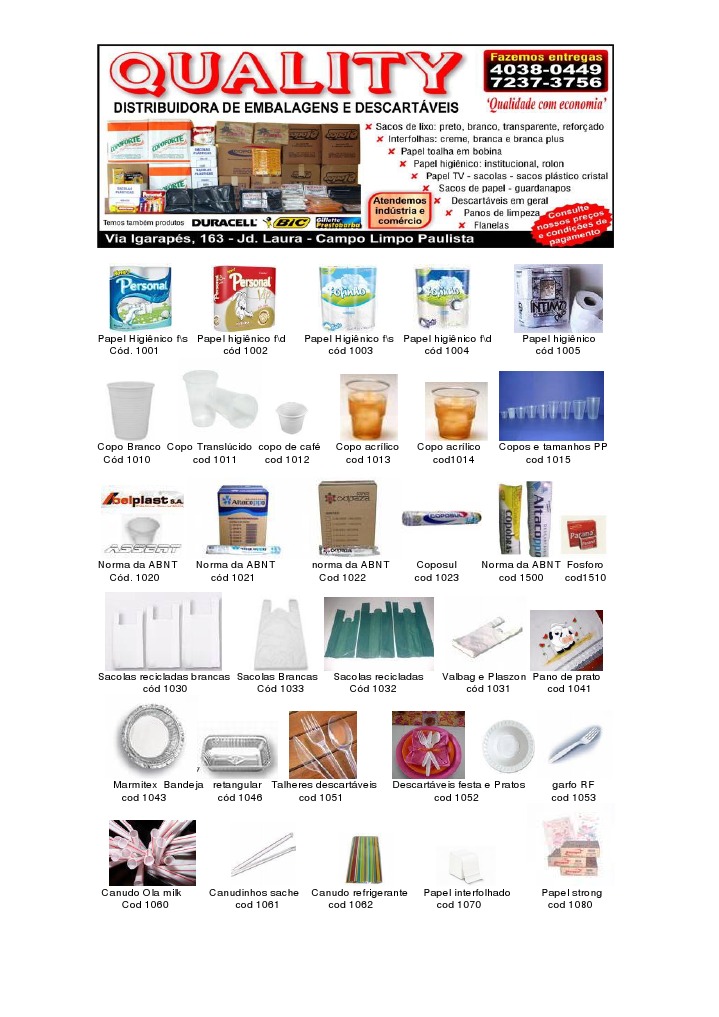 Quality Catalogo Ilustrativo PDF | PDF | Substancias químicas ...