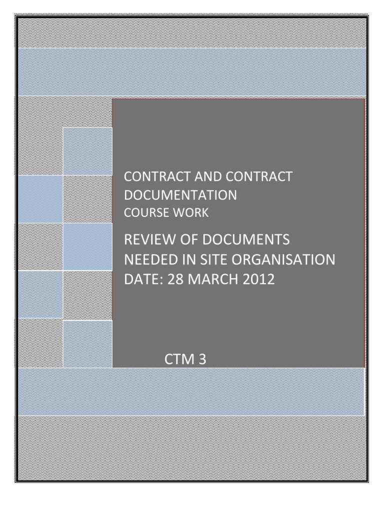 Construction Site Preparation | PDF | General Contractor ...