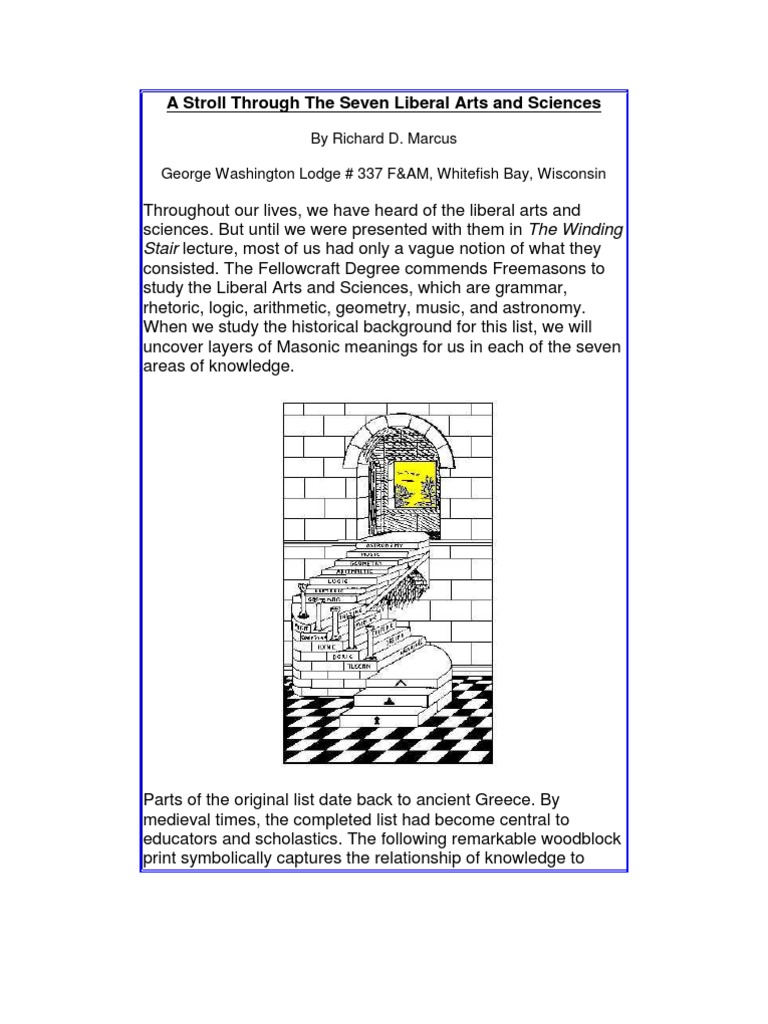 The Seven Liberal Arts and Sciences | Rhetoric | Liberal Arts Education