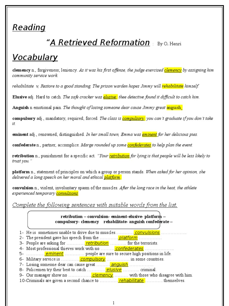 Final Revision Answer Key Grade 8 | PDF | Comet | Part Of Speech