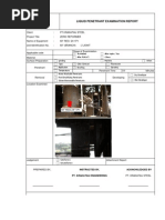 Dye-Penetrant Test Report Form-1 | PDF