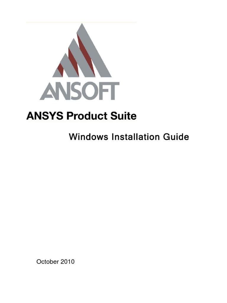 Maxwell Ansoft Installation Guide | PDF | Installation (Computer Programs) | Computer File