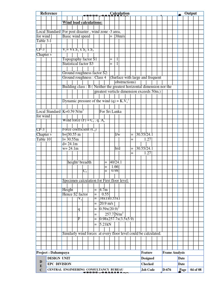 Wind Load Calculations Guide | PDF | Mechanical Engineering | Applied ...