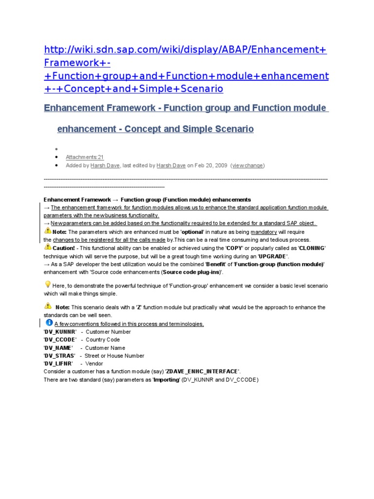 Enhancement Framework | PDF | Subroutine | Modular Programming