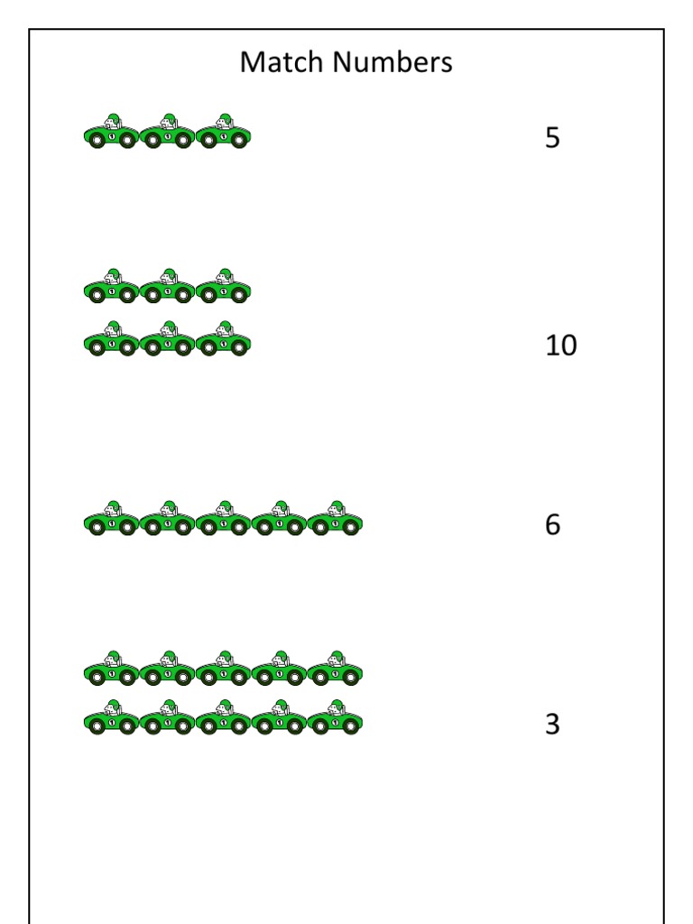 Match Numbers | PDF