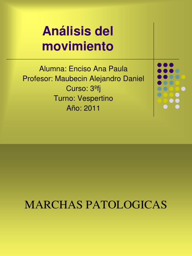 Marchas Patologicas | PDF