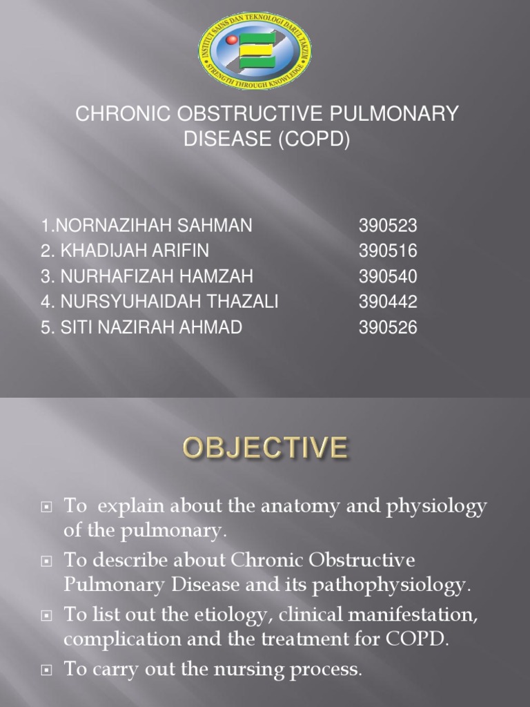 Copd | PDF | Chronic Obstructive Pulmonary Disease | Respiratory Tract