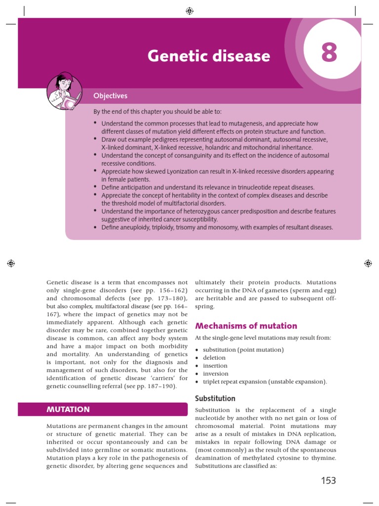 Genetic Diseases | PDF | Genetic Disorder | Dominance (Genetics)
