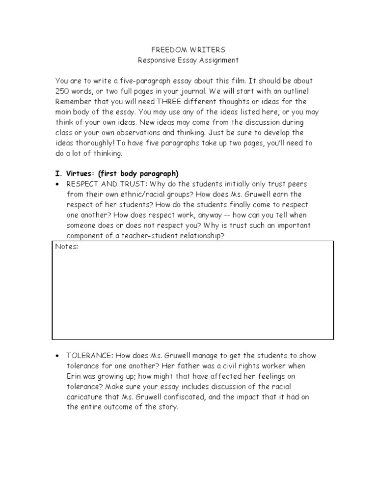 Freedom Writers | PDF | Psychology | Psychological Concepts