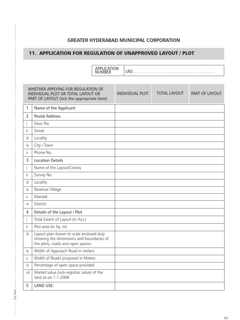 Layout Regularisation Scheme, LRS | Notary Public | Real Estate Appraisal