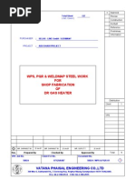 WPS PQR smaw + fcaw D1.1 | Welding | Pipe (Fluid Conveyance)