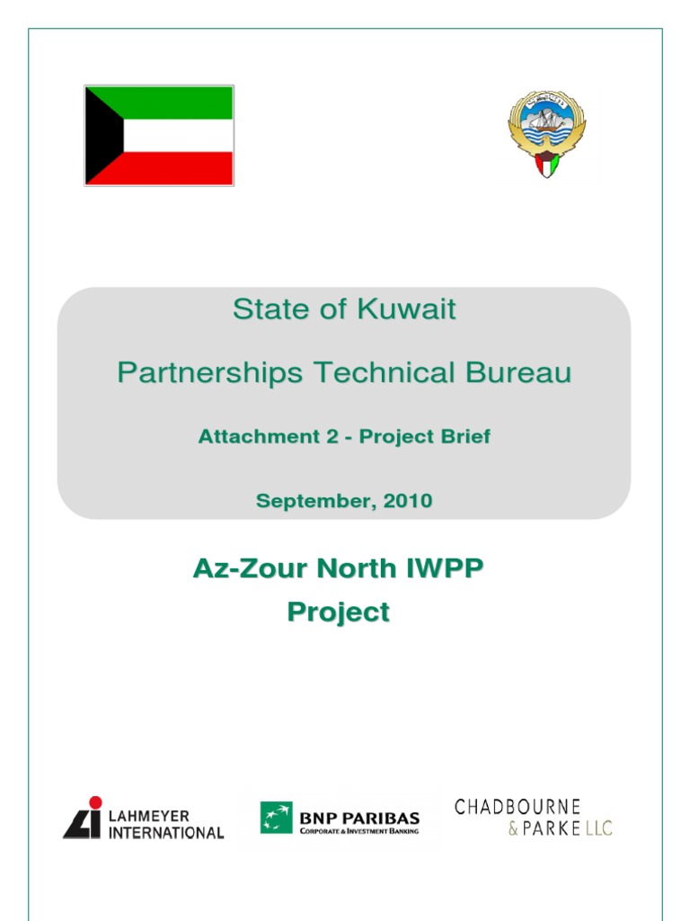 Az Zour IWPP PDF | PDF | Kuwait | Gulf Cooperation Council