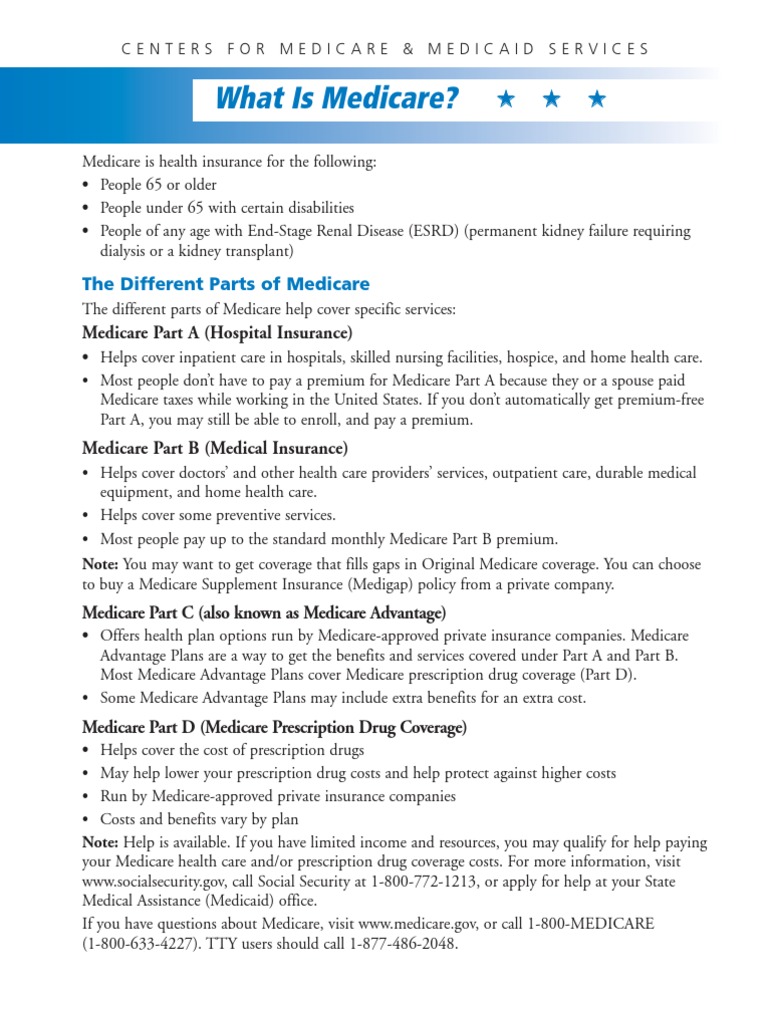 ALL Medicare Is Health Insurance | PDF | Medicare (United States ...