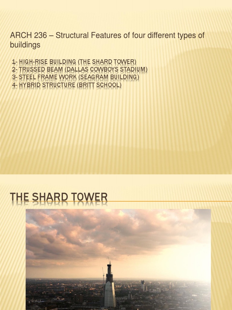 Structural Features of Four Buildings | PDF | Deep Foundation | Framing ...