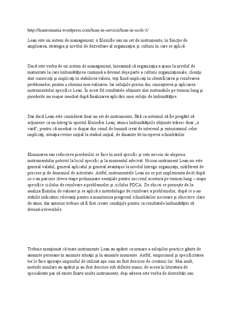 Lean 2 | PDF