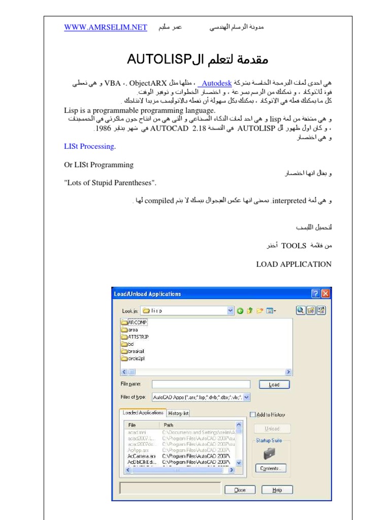 Auto Lisp | PDF