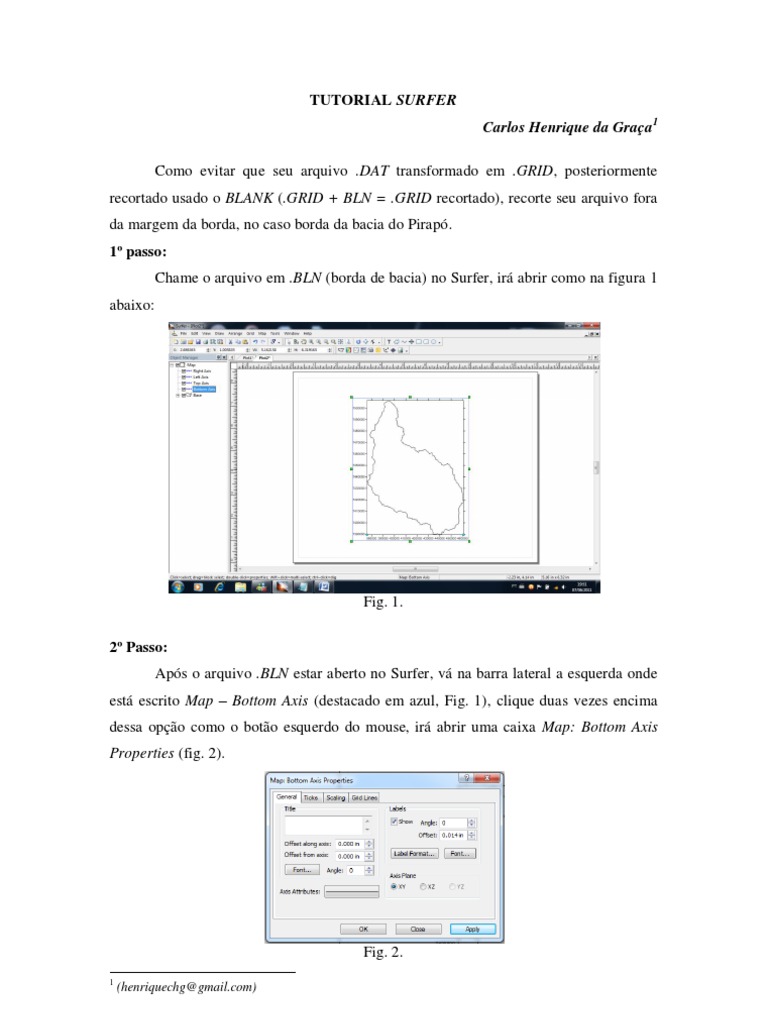 Tutorial Surfer | PDF | Programas | Computação e Tecnologia da Informação