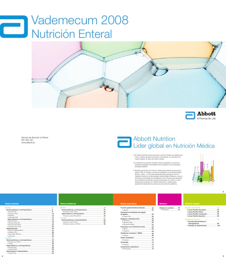 Nutricion Enteral Abbott | PDF | Vitamina | Magnesio