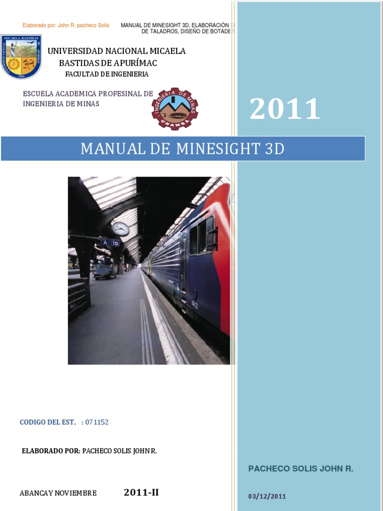 Manual de Minesight de John | PDF