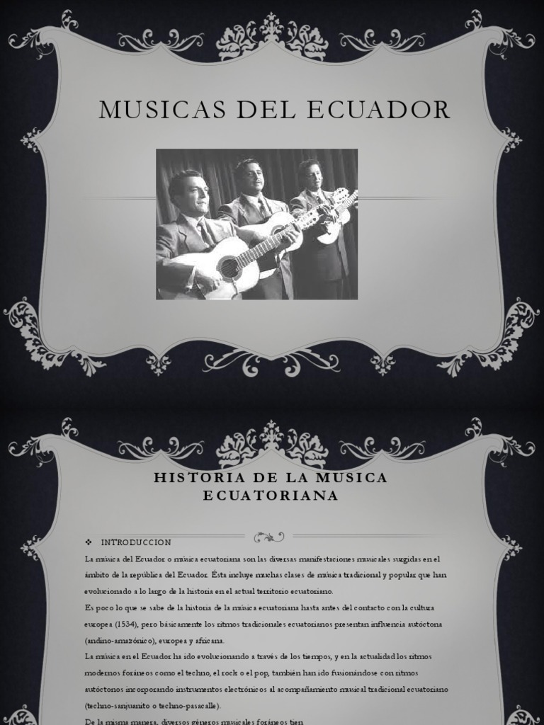 Musicas Del Ecuador | PDF | Las artes escénicas | Cultura (general)