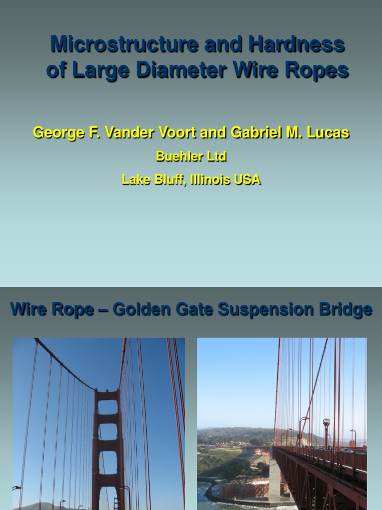 Wire Ropes | Download Free PDF | Wire | Nature