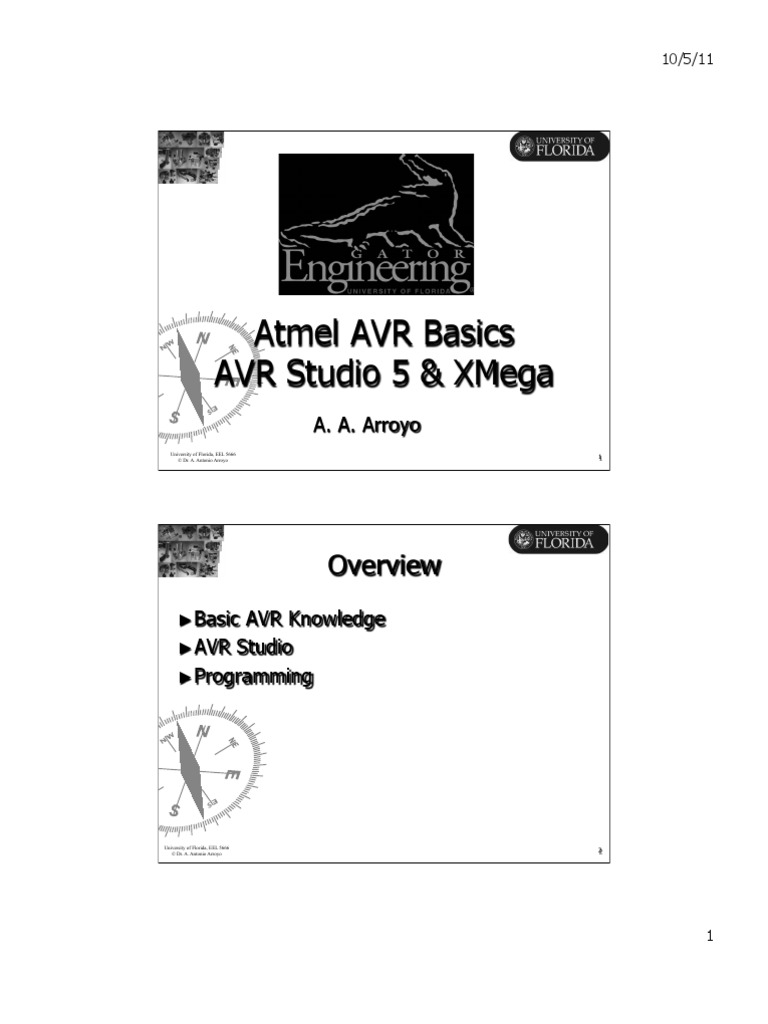 Atmel Avr Basics | PDF | Classes Of Computers | Electronic Engineering