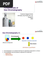 Gas Chromatography, GC | PDF | Gas Chromatography | Chromatography