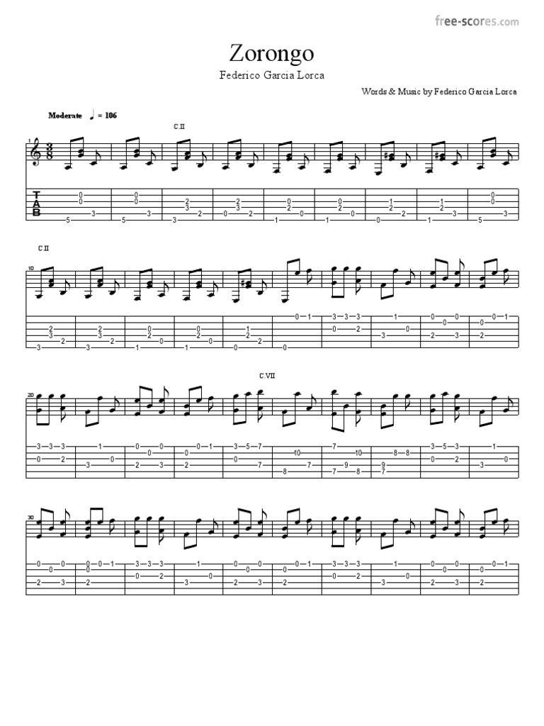 Zorongo Gitano | PDF