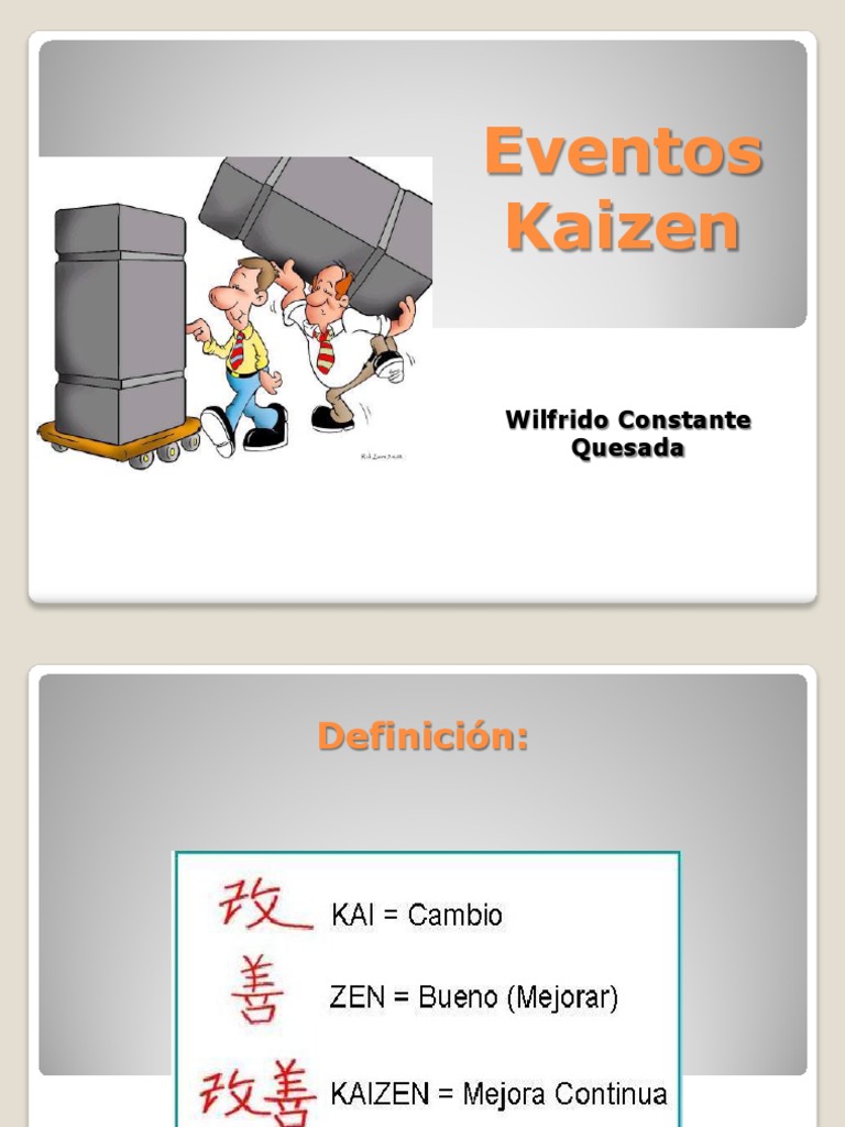 Eventos Kaizen: Mejora Continua Efectiva | PDF | Calidad (comercial ...