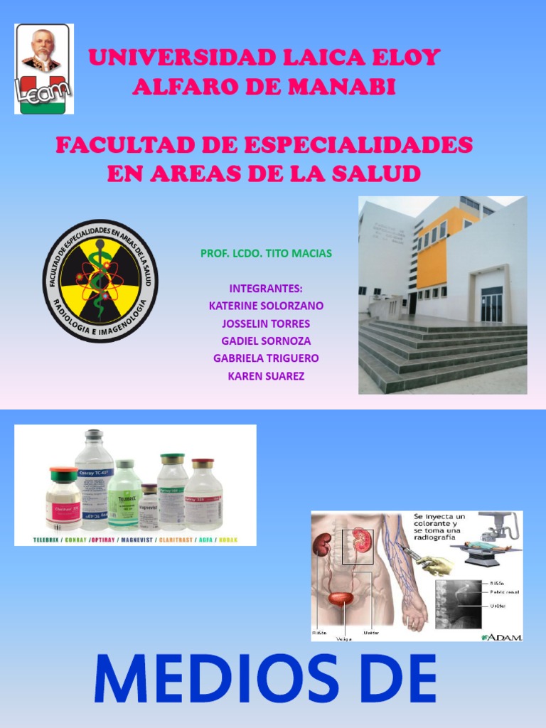 medios de contraste | Radiología | Radiografía