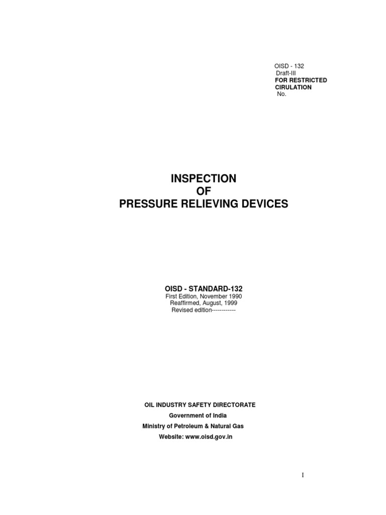 PRV Test Procedure | PDF | Valve | Leak
