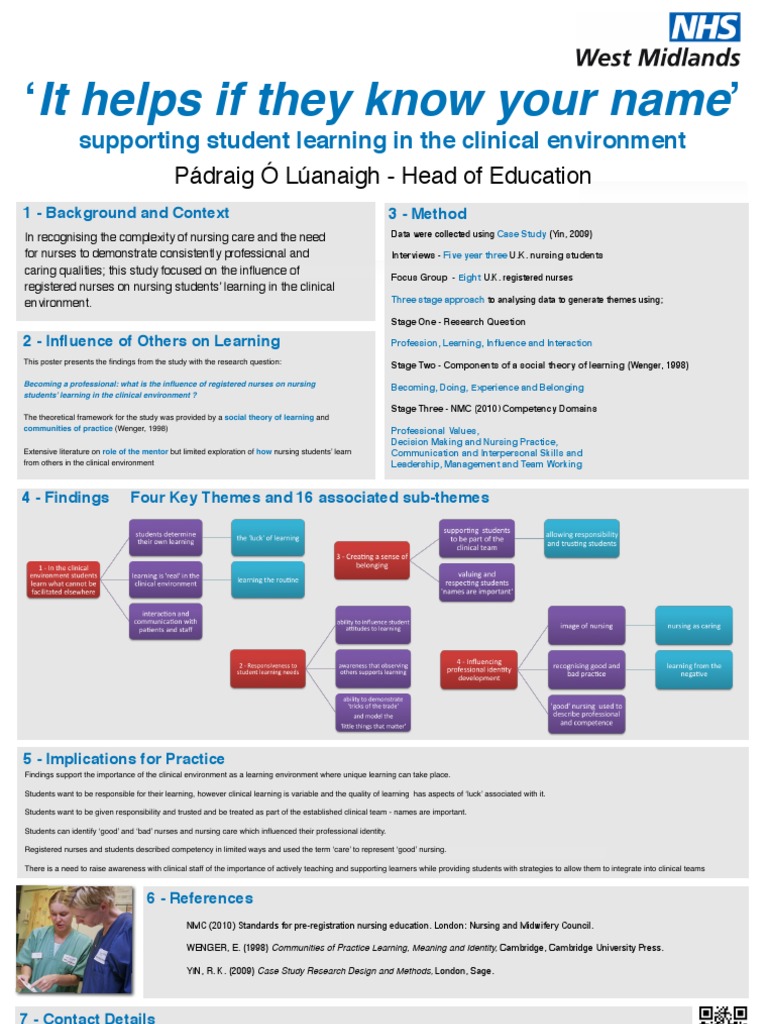 NHS Poster Copy | Nursing | Competence (Human Resources)
