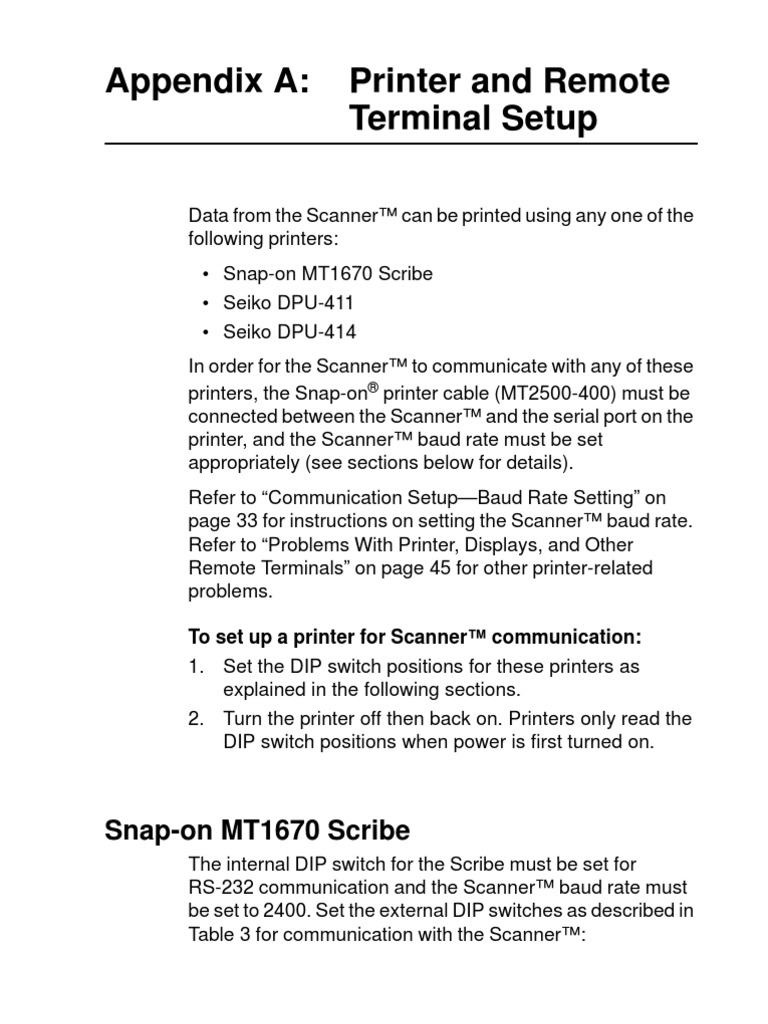 06 Appendix A | Computer Terminal | Computer Keyboard | Free 30-day ...