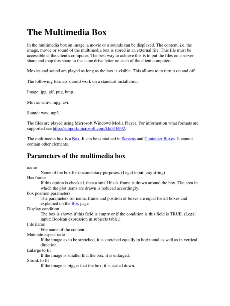The Multimedia Box | PDF