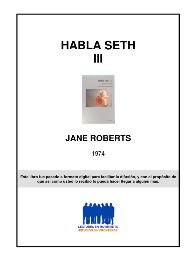 Habla Seth III | PDF | Psique (psicología) | Yo