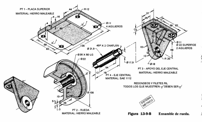 Ensamble Rueda Solidworks | PDF