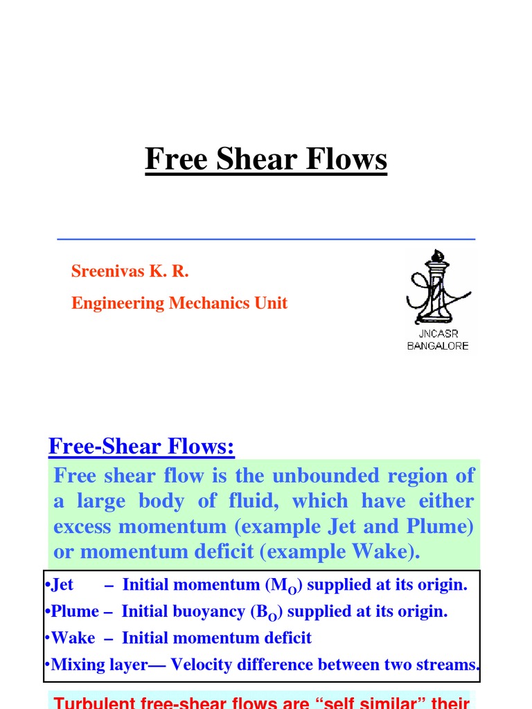 Understanding Turbulent Free Shear Flows | PDF