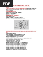 Codigos de Falla Toyota | PDF