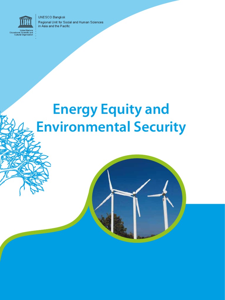 Energy Equity and Environmental Security UNESCO11 | PDF ...