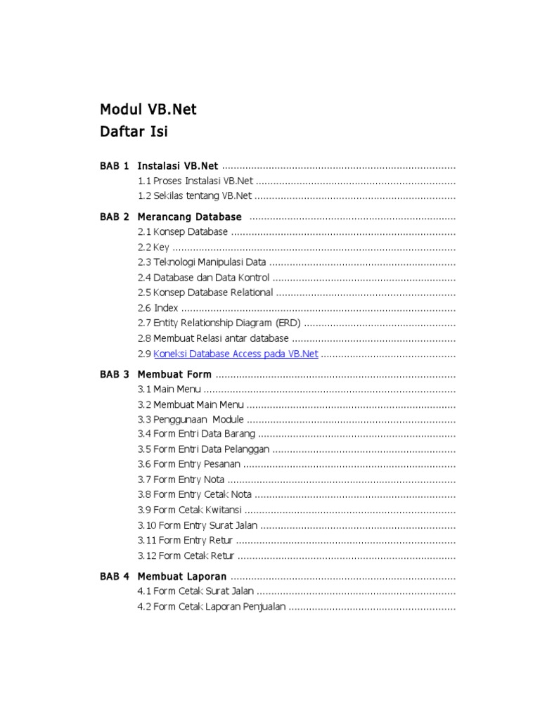 Modul VB Net | PDF
