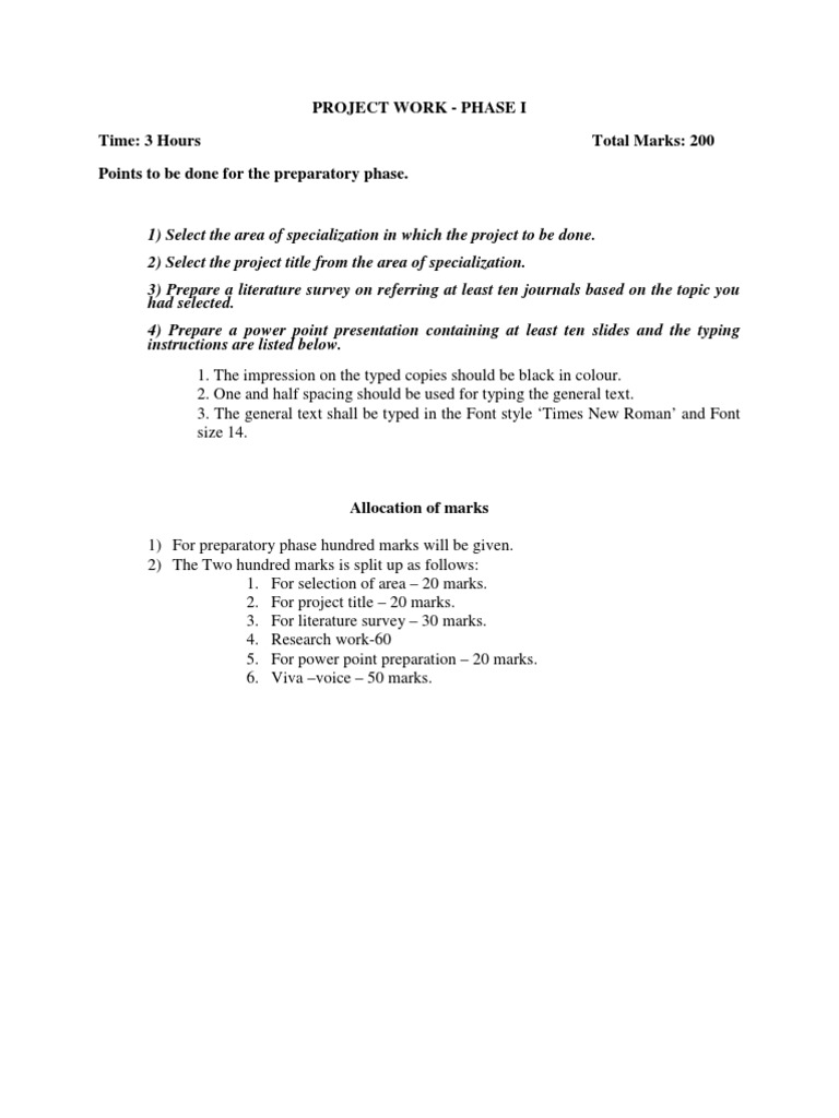 KSOU Project Format | PDF | Thesis | Times New Roman