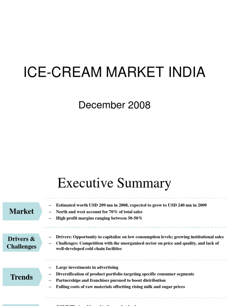 Ice Cream Industry in India: An Analysis of the Market, Trends ...