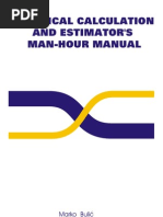 Estimation Man Hour | PDF | Pipe (Fluid Conveyance) | Scaffolding