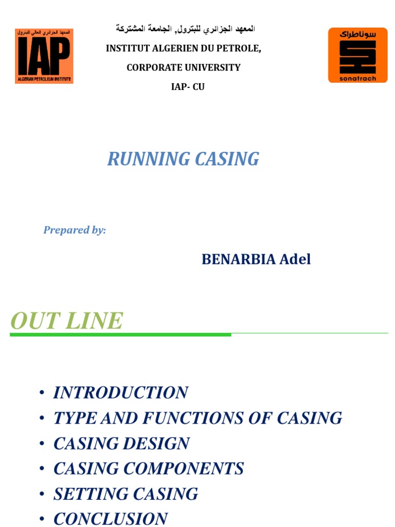 Running Casing | PDF | Casing (Borehole) | Pipe (Fluid Conveyance)