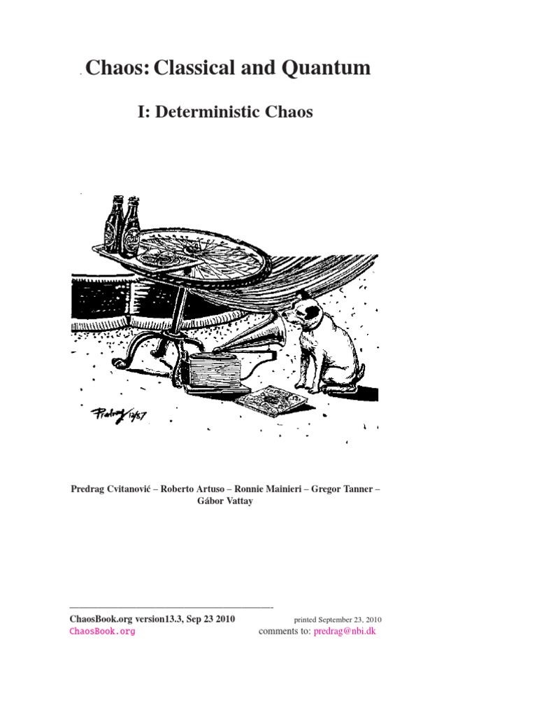 Chaos Book | PDF | Chaos Theory | Dynamical System