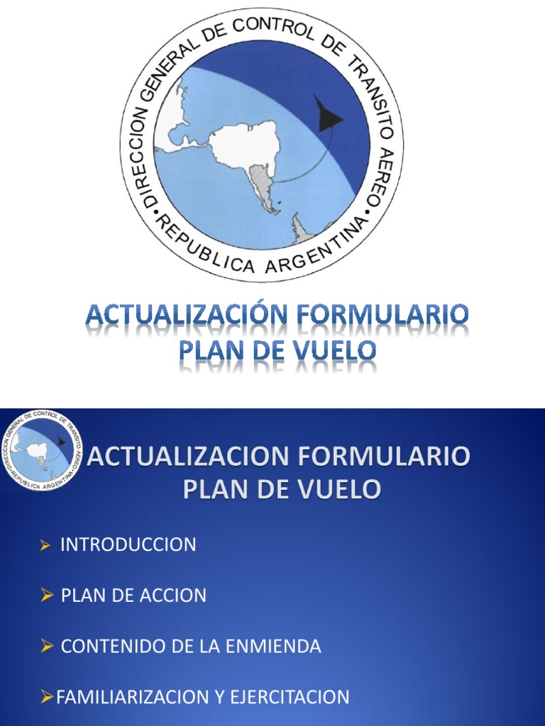 Nuevo Formato Plan de Vuelo | Descargar gratis PDF | Aeropuerto ...