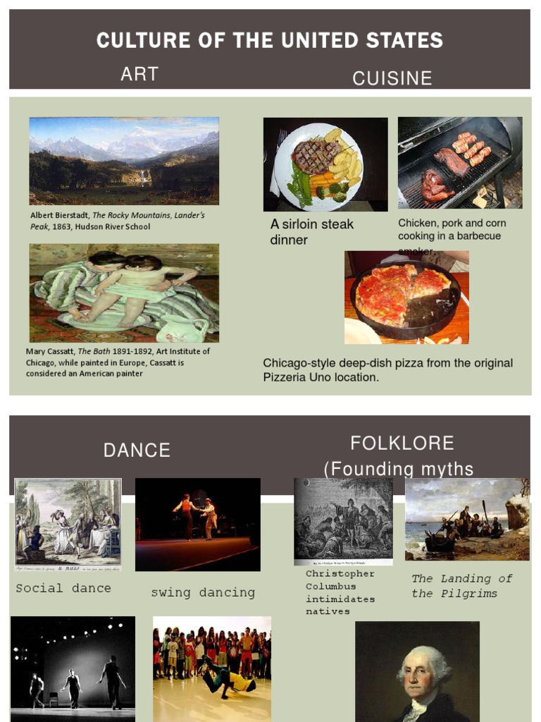 American Cuisine, Art, and Culture | PDF | Social Science
