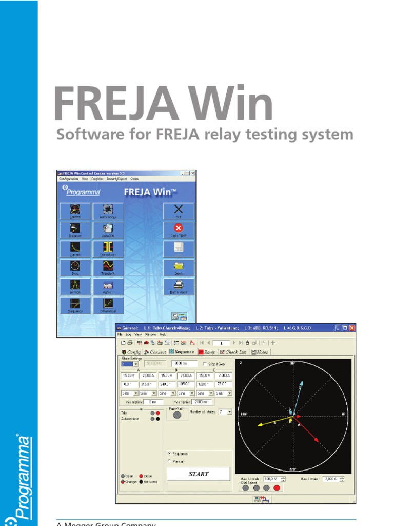 FREJA Win - e | PDF | Relay | Transformer